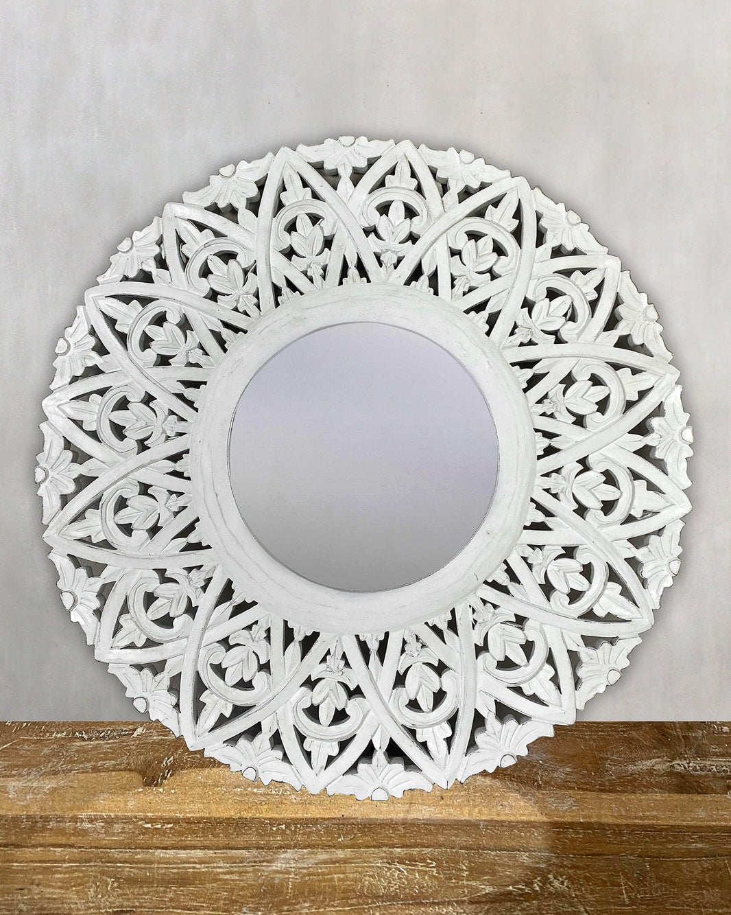 Hand Carved Wood Mirrors from Bali – Kulture Home Decor